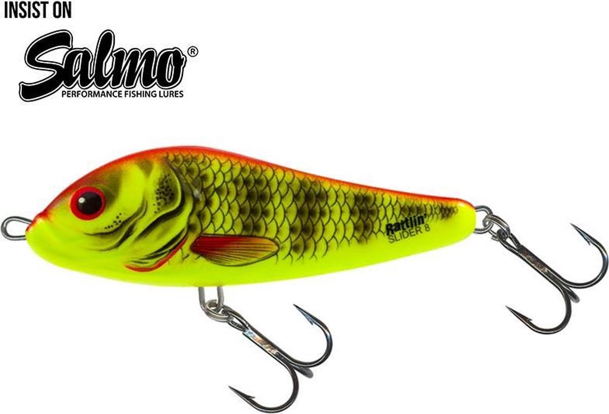 Salmo Rattlin Slider - 8 cm - bright perch | bol.com