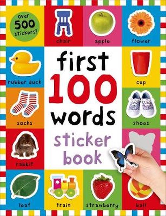 First 100 Words Sticker Book, Robyn Newton | 9780312518998 | Boeken | bol