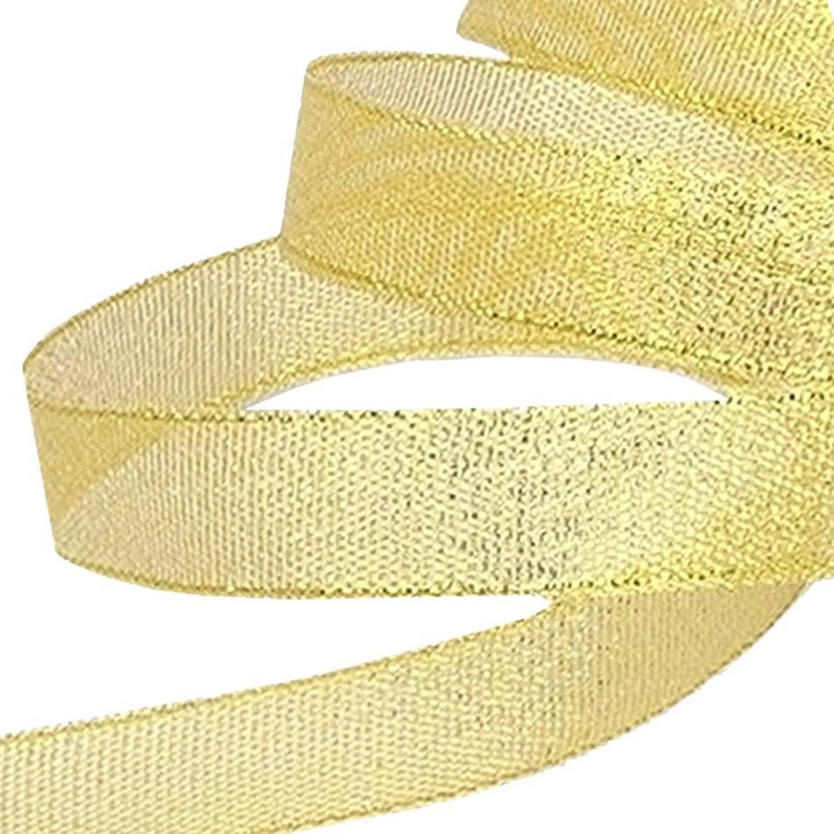 Metallic Glitter Goud Lint 25mm (2,5m) | Goud Organza | Kerst Lint ...
