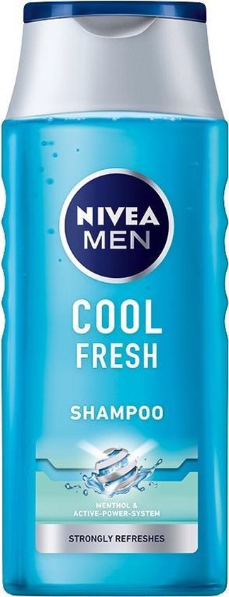 Nivea - Men Cool Fresh Hair Shampoo 400Ml | bol.com