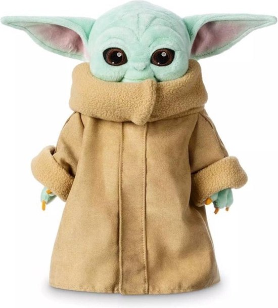 Baby Yoda Knuffel | 30 CM | Incl. Baby Yoda Sticker | The Child Groku ...