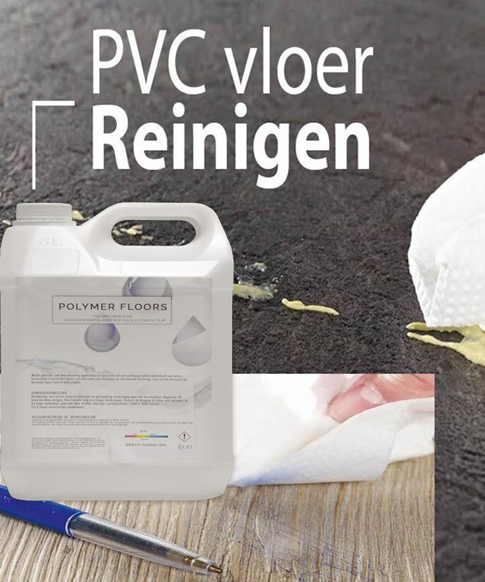 PVC, vinyl, thermoplastische- en tegelvloeren, linoleum, reiniger 100% ...