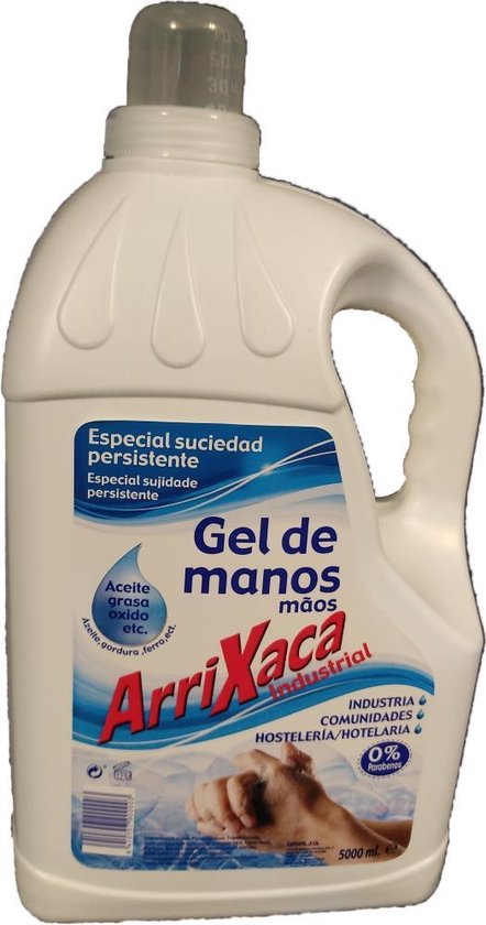 Handzeep Industrieel - 5000 ml - voor hardnekkig vuil - desinfecterend ...