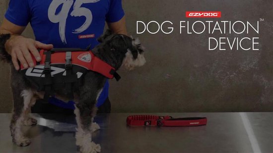 EzyDog DFD Zwemvest Hond - Reflecterend Reddingsvest - XL - Geel | bol