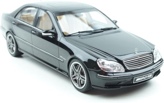 Otto Mobile Mercedes-Benz S65 AMG W220 2004 Obsidian Zwart 1:18 - Nieuw ...