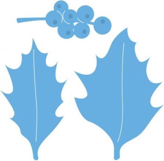 Marianne Design Creatables Snij en Embosstencil - Hulst blaadjes | bol.com