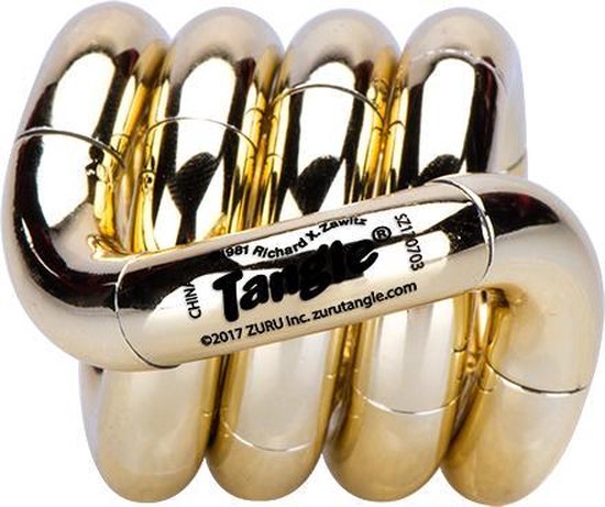 Tangle Metallic Junior (ZURU) - goud - The Original Fidget | bol.com