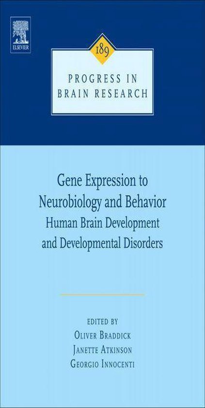 Gene Expression to Neurobiology and Behaviour: Human Brain Development ...