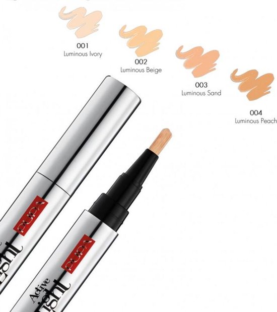 PUPA Milano Active Light Concealer 003 Luminous Sand - 3,8 ml | bol