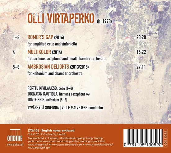 Perttu Kivilaakso - Jonte Knif - Joonatan Rautiola - Romer's Gap (CD ...