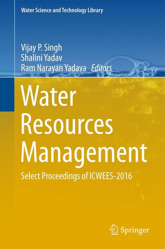 Water Science and Technology Library 78 - Water Resources Management ...