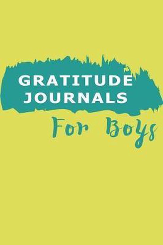 Gratitude Journals for Boys | bol.com