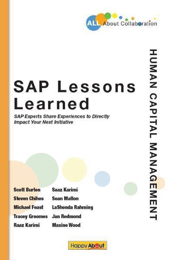 SAP Lessons Learned--Human Capital Management (ebook), Onbekend ...
