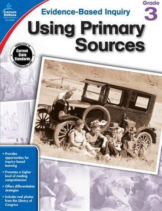 Using Primary Sources, Grade 3 | 9781483823980 | Shirley Pearson ...