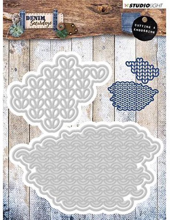 Denim Saturdays - Embossing Die-cut Stencil - Maak o.a. mooie Kaarten ...