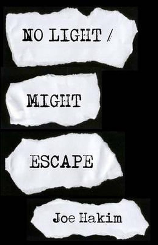No Light / Might Escape, Joe Hakim | 9781460930434 | Boeken | bol.com