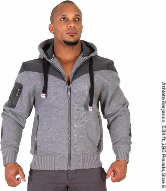 Gorilla Wear Disturbed Jacket Grey - S | bol.com
