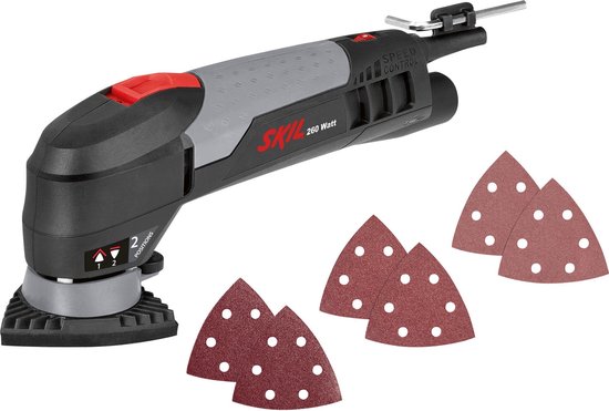 SKIL 7125 AA Delta-schuurmachine - 260 Watt - Variabele snelheid | bol