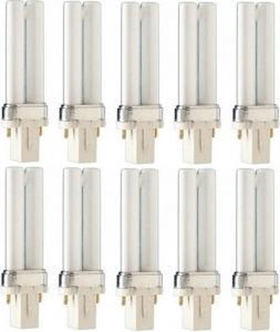 Philips Master PL-S 5W/840 2P G23 (Koel Wit) (10 Stuks) | bol.com