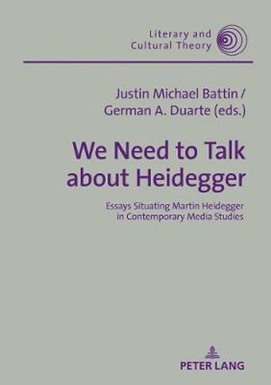 We Need to Talk About Heidegger | 9783631750674 | Boeken | bol.com
