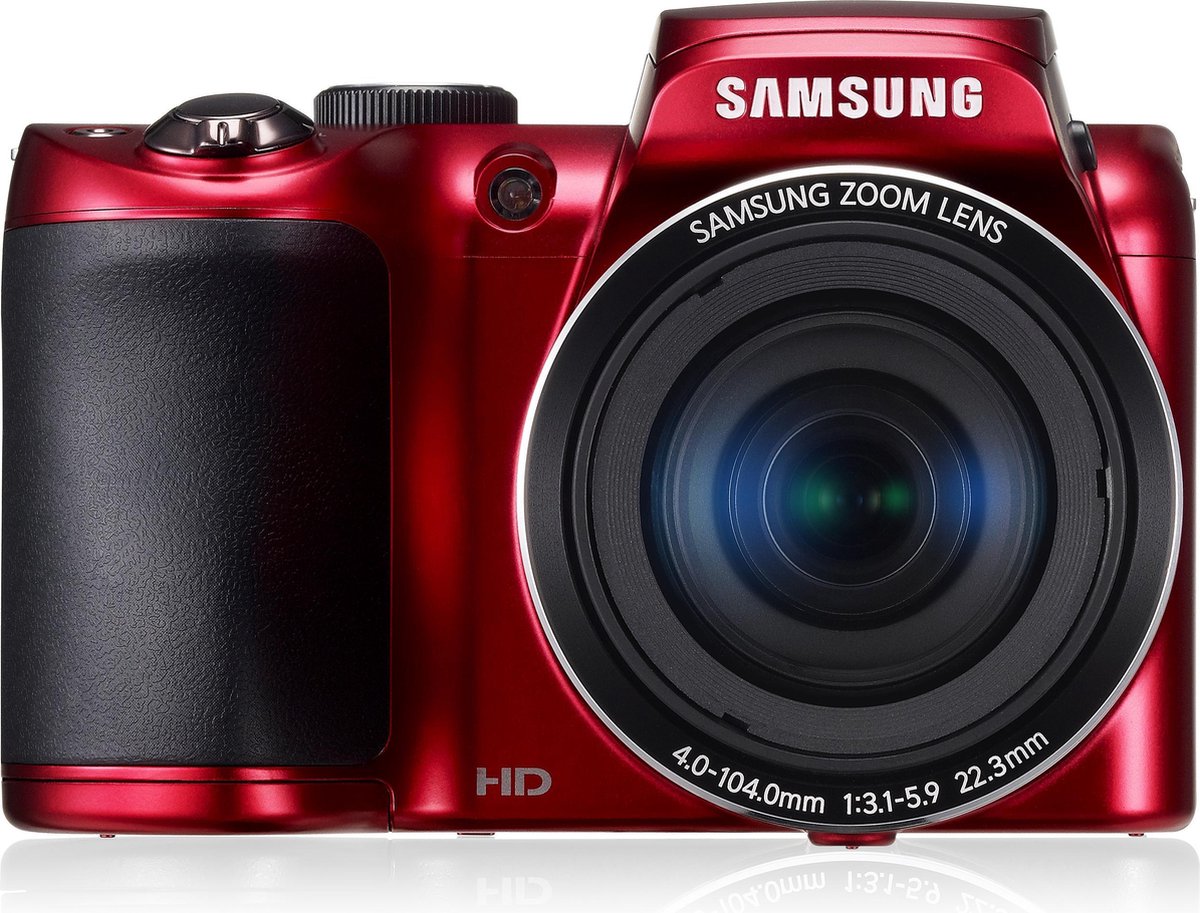 Samsung WB 100 Compactcamera 16.2MP CCD 4608 x 3456Pixels Zwart | bol.com