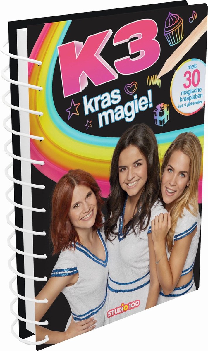 Studio 100 Kleurboek K3 Scratch Off | Games | bol.com