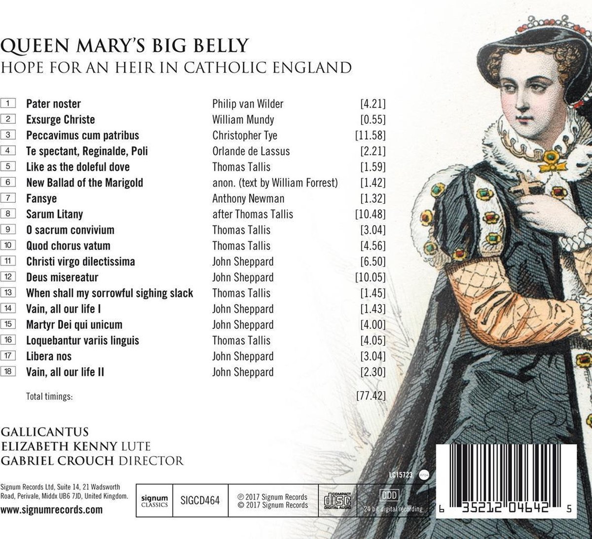 Queen Marys Big Belly, Gabriel Crouch | CD (album) | Muziek | bol.com