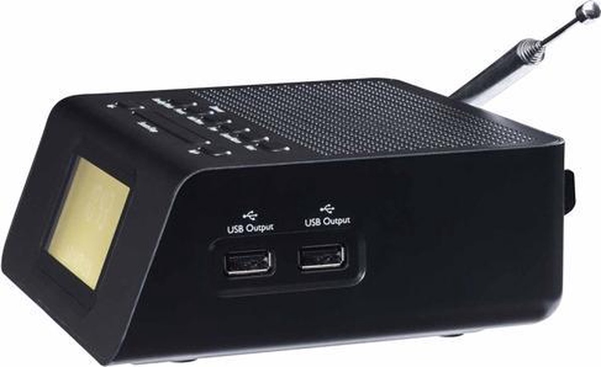 Sky Vision DAB 20S DAB/DAB+ Digitale Wekker Radio-Zwart | bol.com