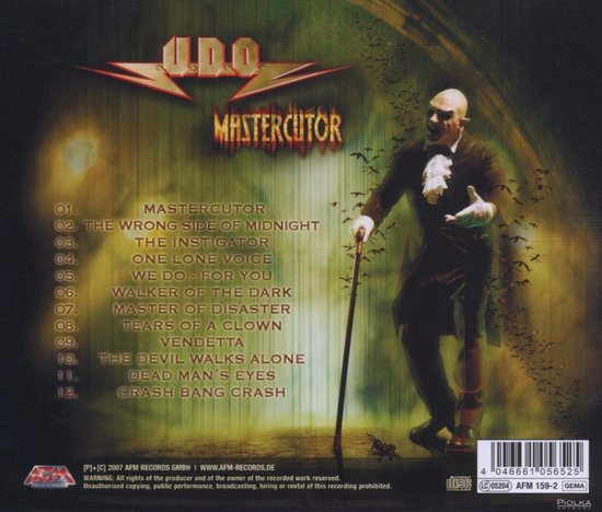 Mastercutor, U.D.O. | Muziek | bol