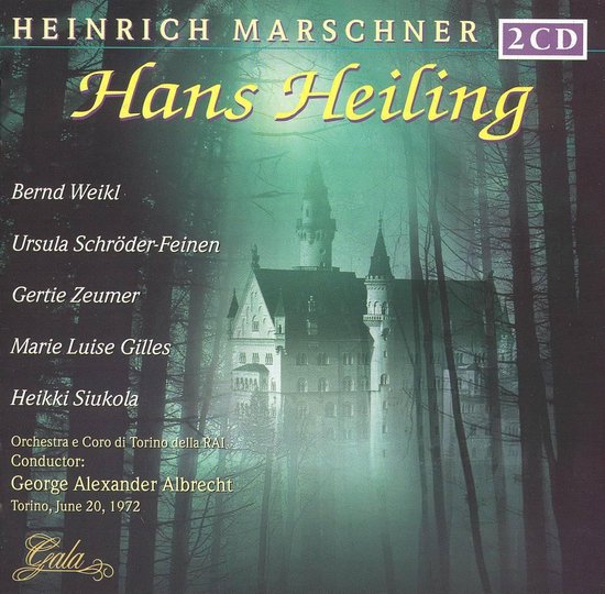 Heinrich Marschner: Hans Heiling, George Alexander Albrecht | CD (album ...