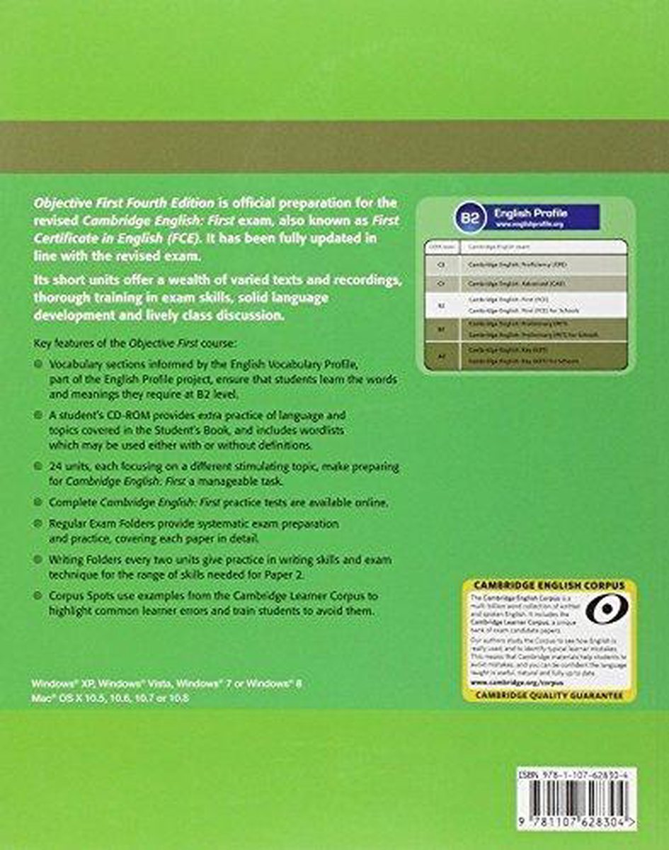 Objective First - 4th edition student's book with answers ...