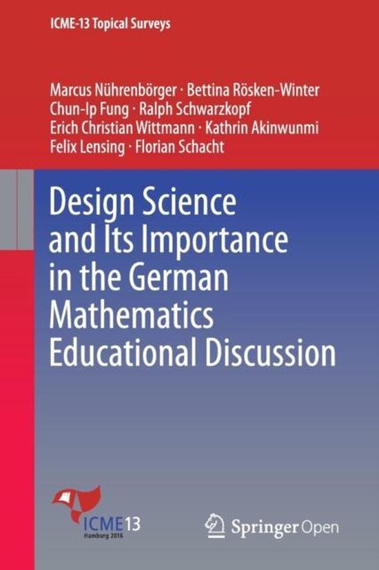 Design Science and Its Importance in the German Mathematics Educational ...