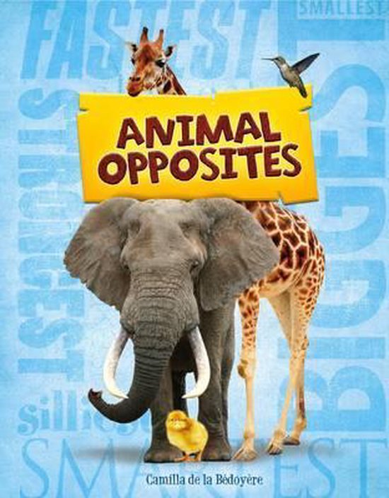 Animal Opposites, Camilla de La Bedoyère | 9781848356931 | Boeken | bol.com