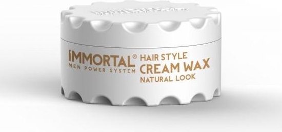 Immortal Hair Style Cream Wax Natural Look 150 ml | bol