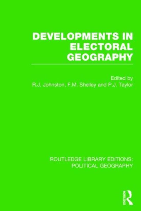 Routledge Library Editions: Political Geography- Developments in ...