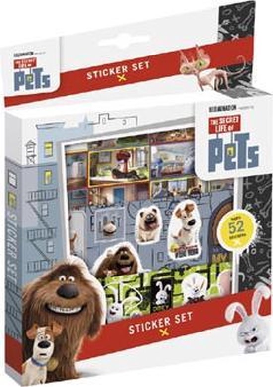 Secret Life of Pets Stickerset | bol