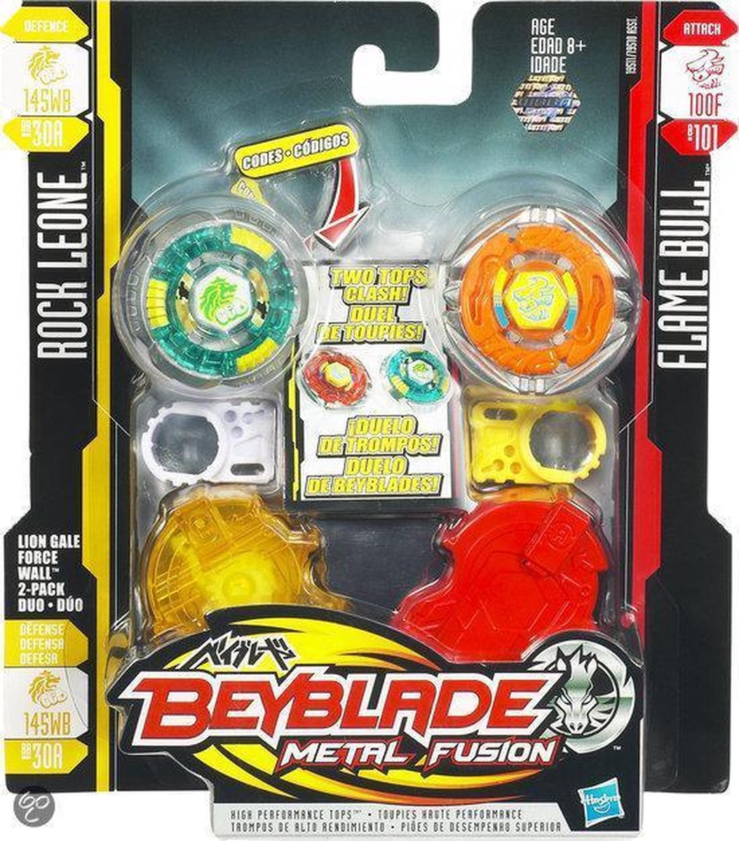Beyblade Metal Fusion - Flame Aries/Rock Orso - 8+ | bol.com