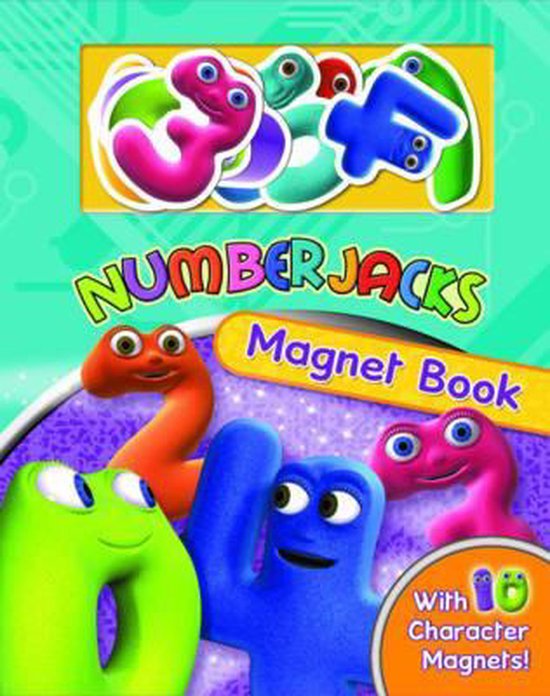 Numberjacks Magnet Book | 9781405245968 | Boeken | bol.com