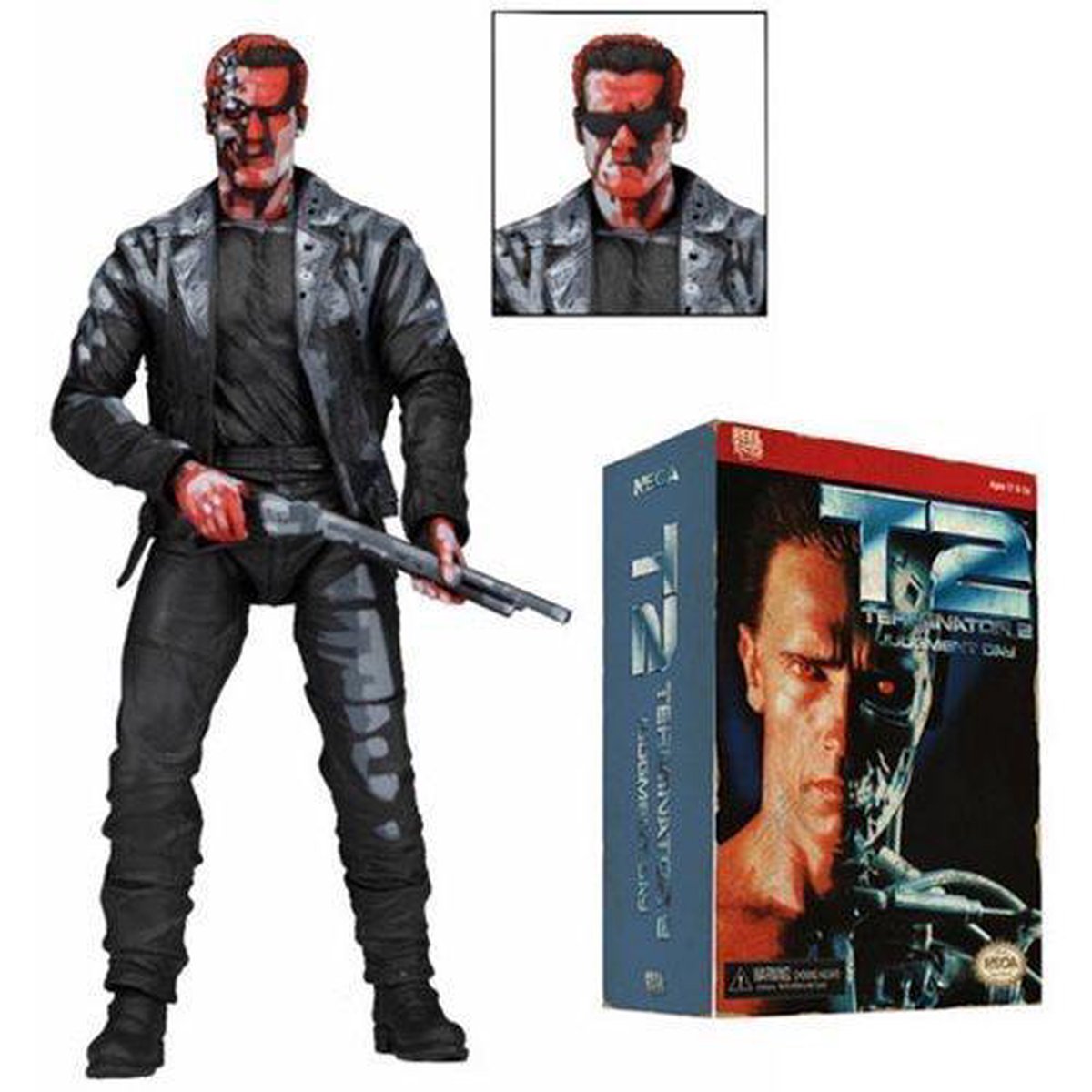 TERMINATOR 2 - Action Figure T-800 Video Game Appearance - 18cm | bol.com