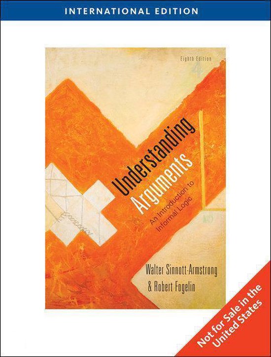 Understanding Arguments | 9780495603962 | Sinnott-Armstrong | Boeken | bol