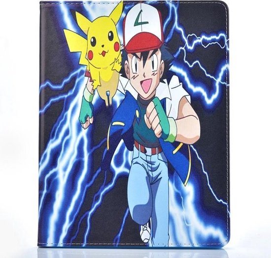 Samsung Galaxy Tab A 10.1 (2016) Pokemon Ash en Pikachu case hoes map | bol