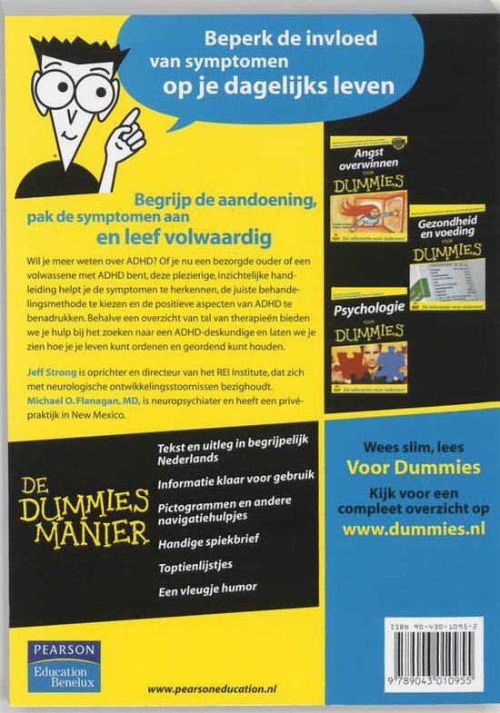 Voor Dummies - ADHD voor Dummies, Michael O. Flanagan | 9789043010955 ...