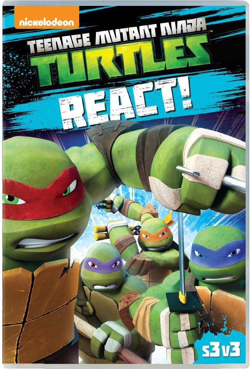 Teenage Mutant Ninja Turtles: React! (Dvd) | Dvd's | bol.com