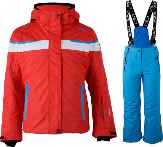 Campagnolo Basic Ski - Skipak - Unisex - Maat 128 - Rood/Blauw/Wit ...