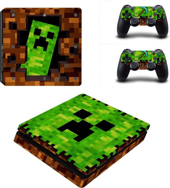 Minecraft - Playstation 4 Slim Sticker | bol.com