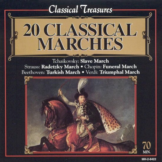 Classical Treasures: 20 Classical Marches, various artists | CD (album) | Muziek | bol.com