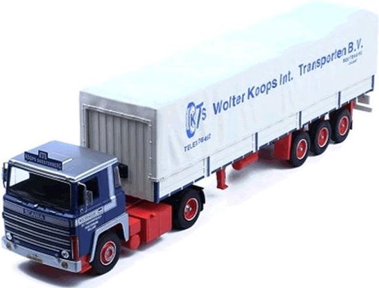 Scania LBT 141 'Wolter Koops' 1976 - 1:43 - IXO Models | bol.com