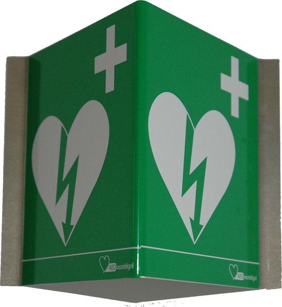 AED panorama bord Aluminium | bol