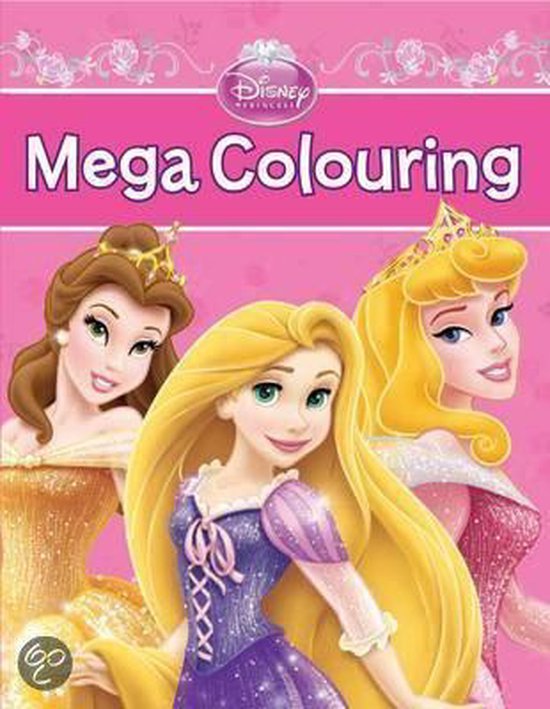Disney Princess Mega Colouring | 9781445492735 | Boeken | bol.com