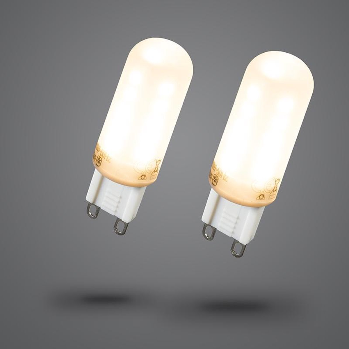 Set van 10 dimbare G9 LED lampjes 3.5W 300Lm | bol.com